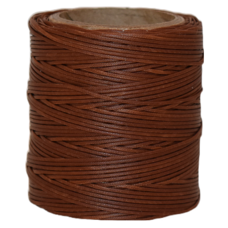 Russet Braided Waxed Cord