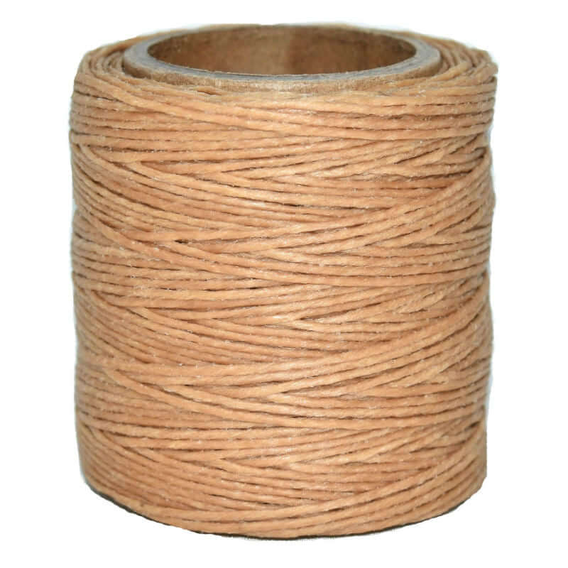 Ecru Twisted Waxed Cord